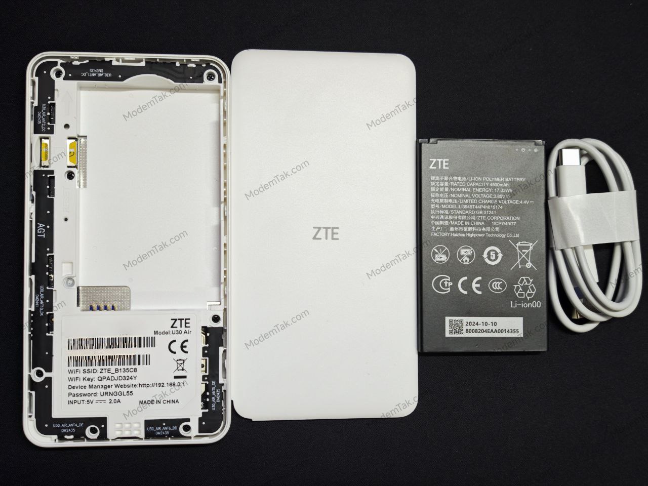 مودم همراه ZTE U30 Air 5G Pocket WiFi Router - فروشگاه مودم تک